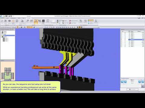 MBend V9 Auto Sequence and Part Simulation
