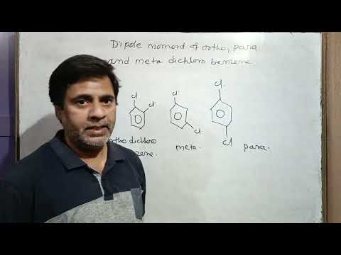 Dipole Moment of Ortho, Meta and Para dichloro benzene #44 | Class 11 ...