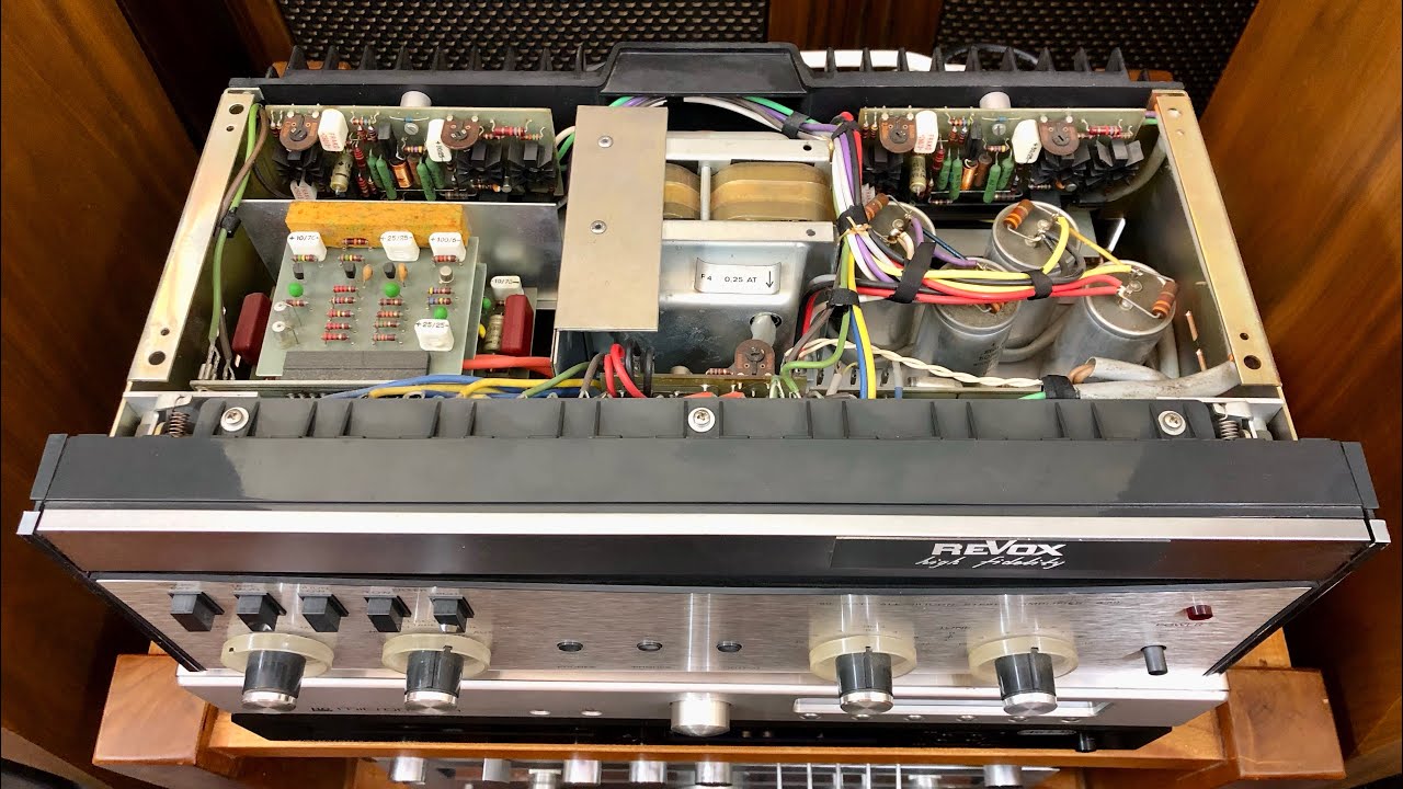 Giới thiệu Ampli Revox A50 độc dược đáng chơi - YouTube