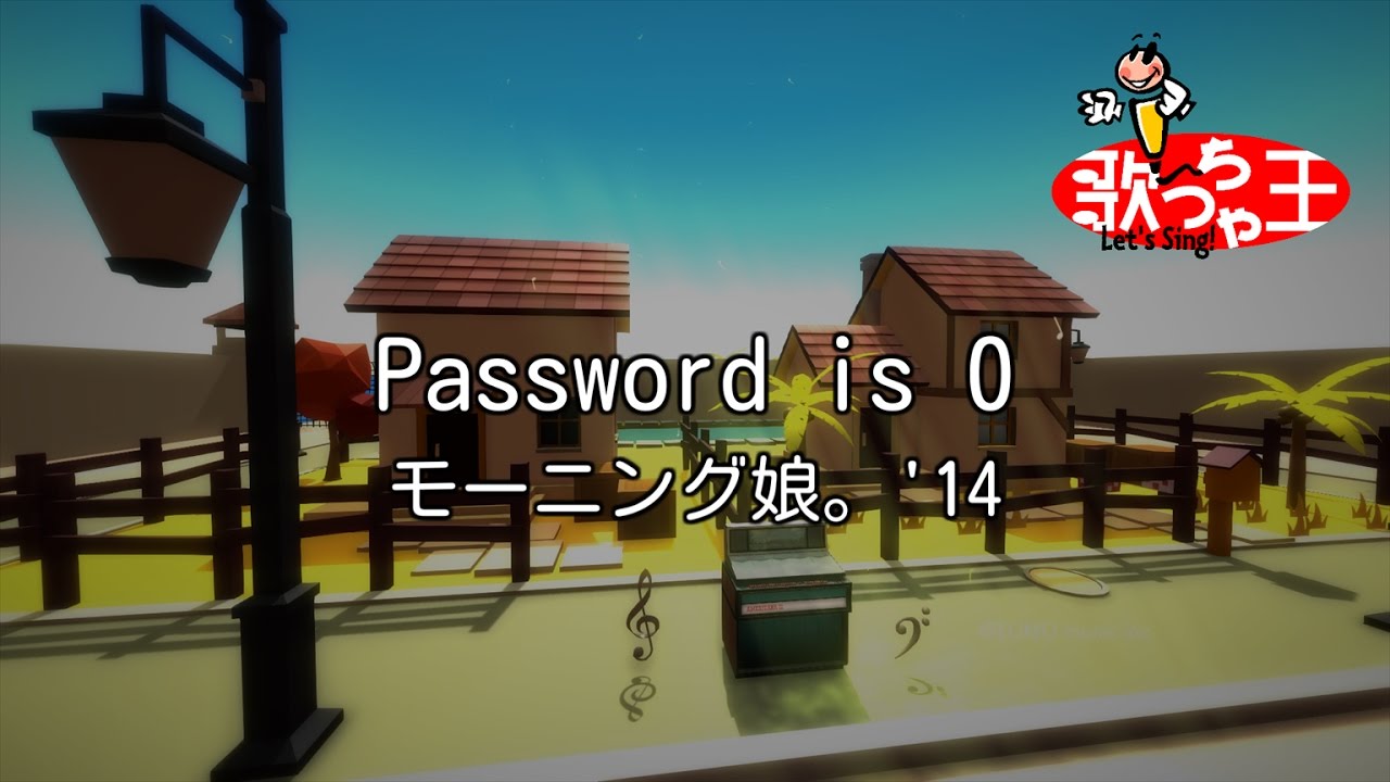 【カラオケ】Password is 0/モーニング娘。'14 - YouTube