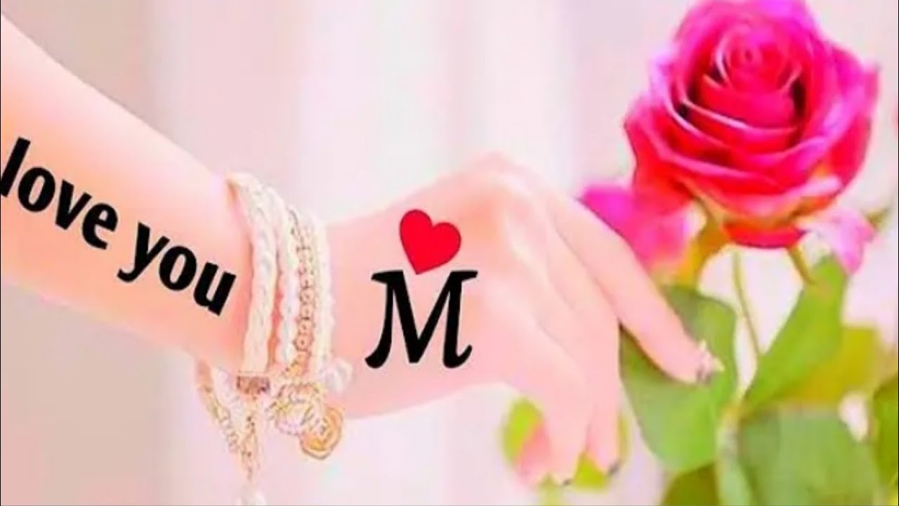 M name whatsapp latter status video #status #names #whatsappstatus ...