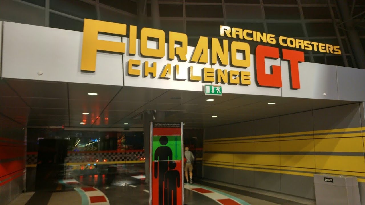 Fiorano GT Challenge Ferrari World Racing Coasters Thrills & G Forces ...