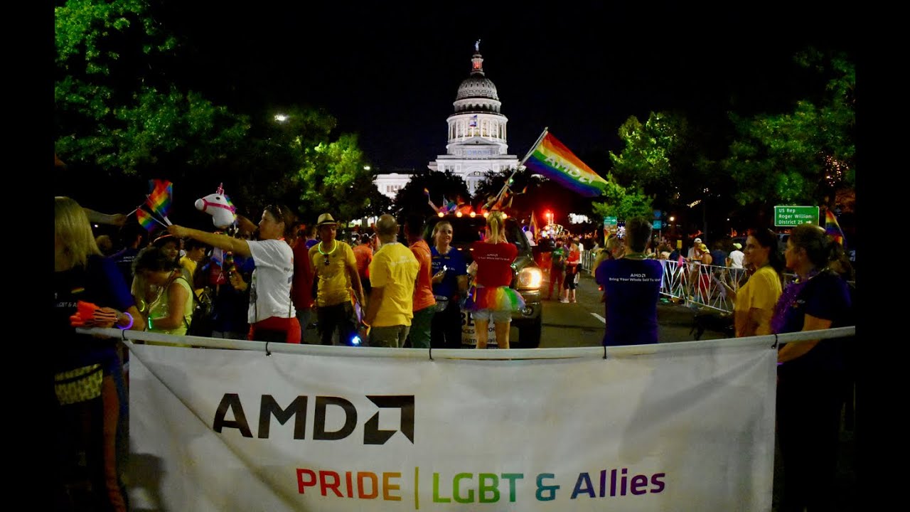 AMD at Austin Pride 2019 - YouTube
