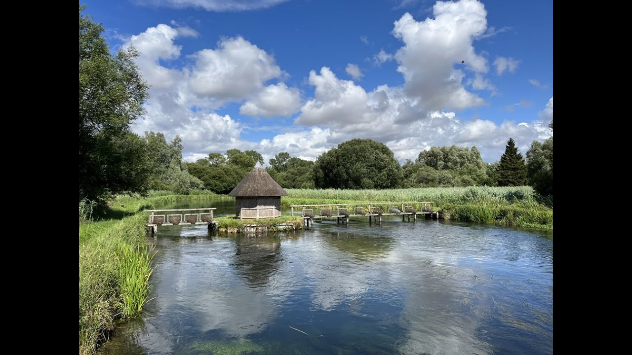 Ambient Reflecting on the River Test at Stockbridge - YouTube