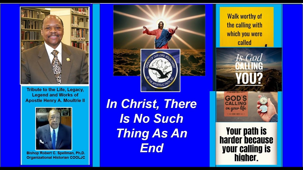 Remembering Apostle Henry A. Moultrie II - YouTube