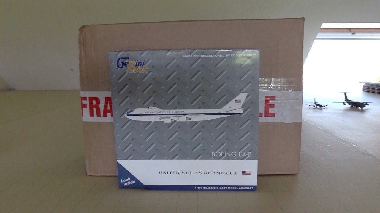 Unboxing the E4B Doomsday Plane - YouTube