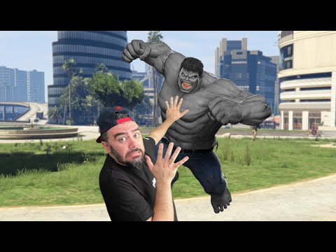 HULK ABISINI ÇAGIRDI KENDIMI ZOR KURTARDIM - GTA 5 MODS