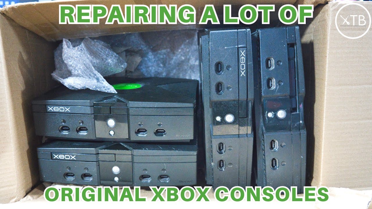 Repairing A LOT Of Original Xbox Consoles From eBay! - YouTube