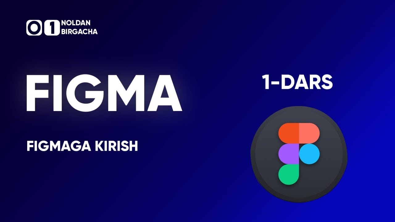 Web Dizayn || 1-dars Figma kirish. - YouTube