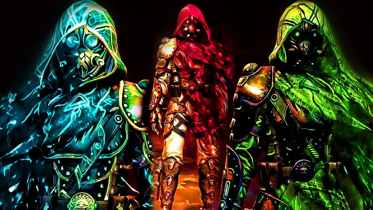 Guild Wars 2 - Mist Stranger Outfit [+Many Dye Channels] - YouTube