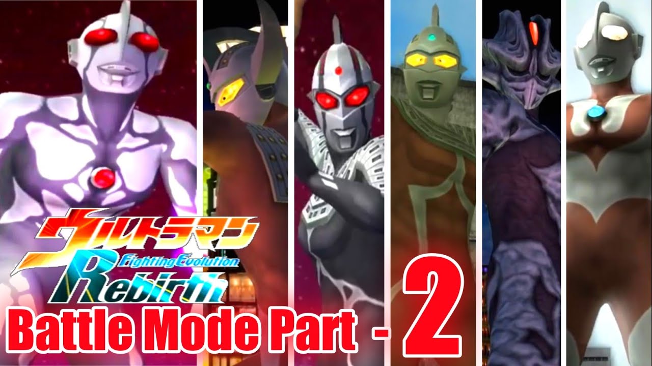 Ultraman Fighting Evolution Rebirth Battle Mode Part 2 - [Chaosroid ...