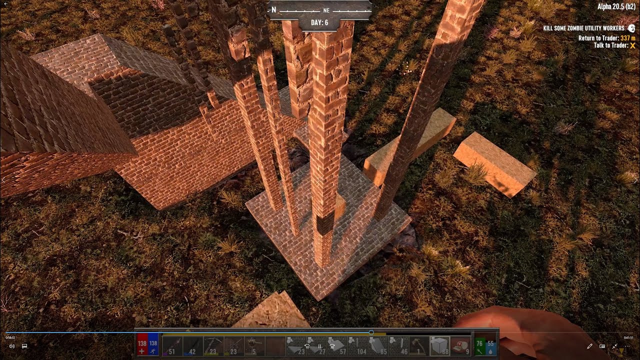 7D2D Darkness Falls V4 Mod –Krunch’s 8K Map EP6 (Horde Base Build part ...