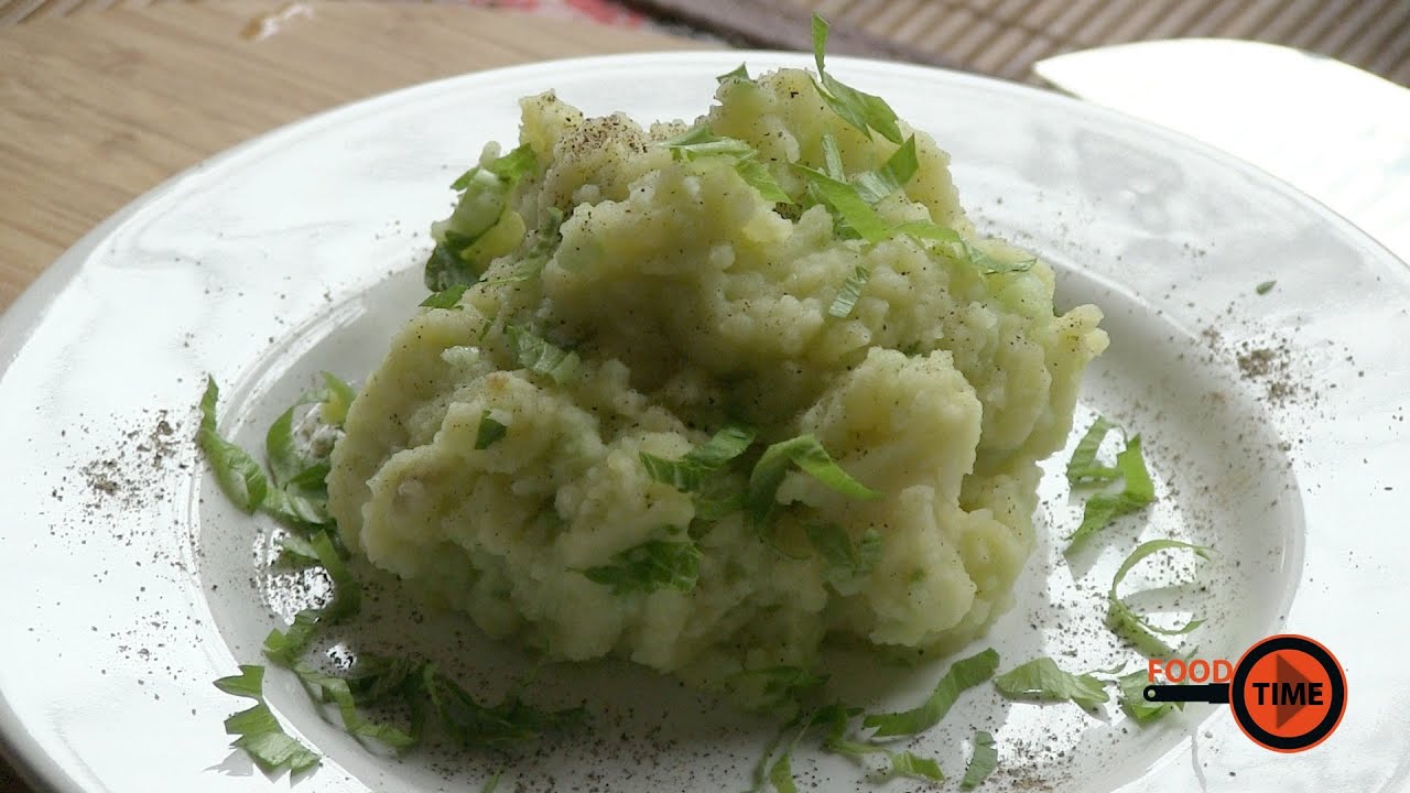 Piure de cartofi cu pastarnac si apio - YouTube