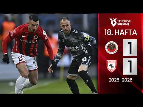 Gençlerbirliği (1-1) Samsunspor | MAÇ ÖZETİ | 18. Hafta - 2025/2026