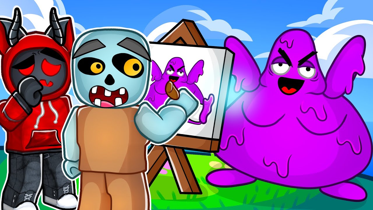 Who Can DRAW the Best MEMES in Roblox?! - YouTube