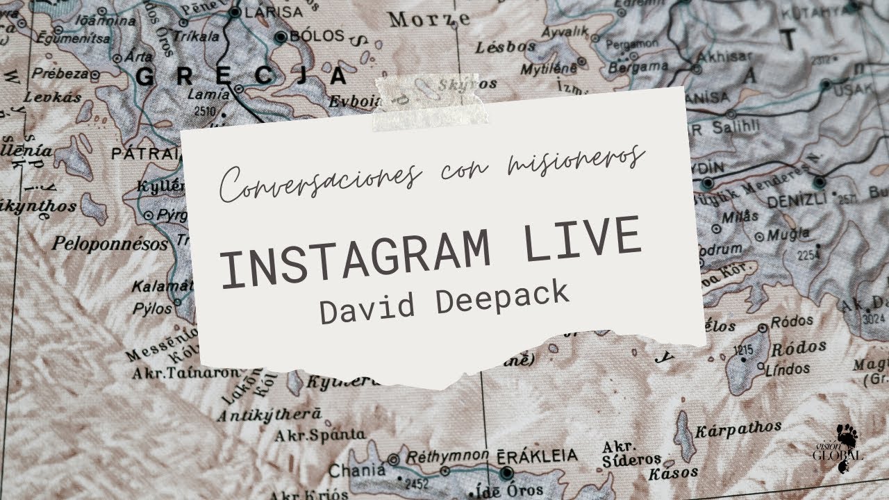 IG Live David Deepak - India - YouTube