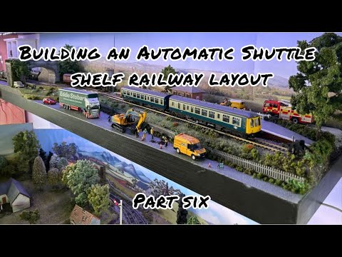 Model Railway Shuttle Unit Ikea Shelf Layout Build 1:76 | Part Six ...