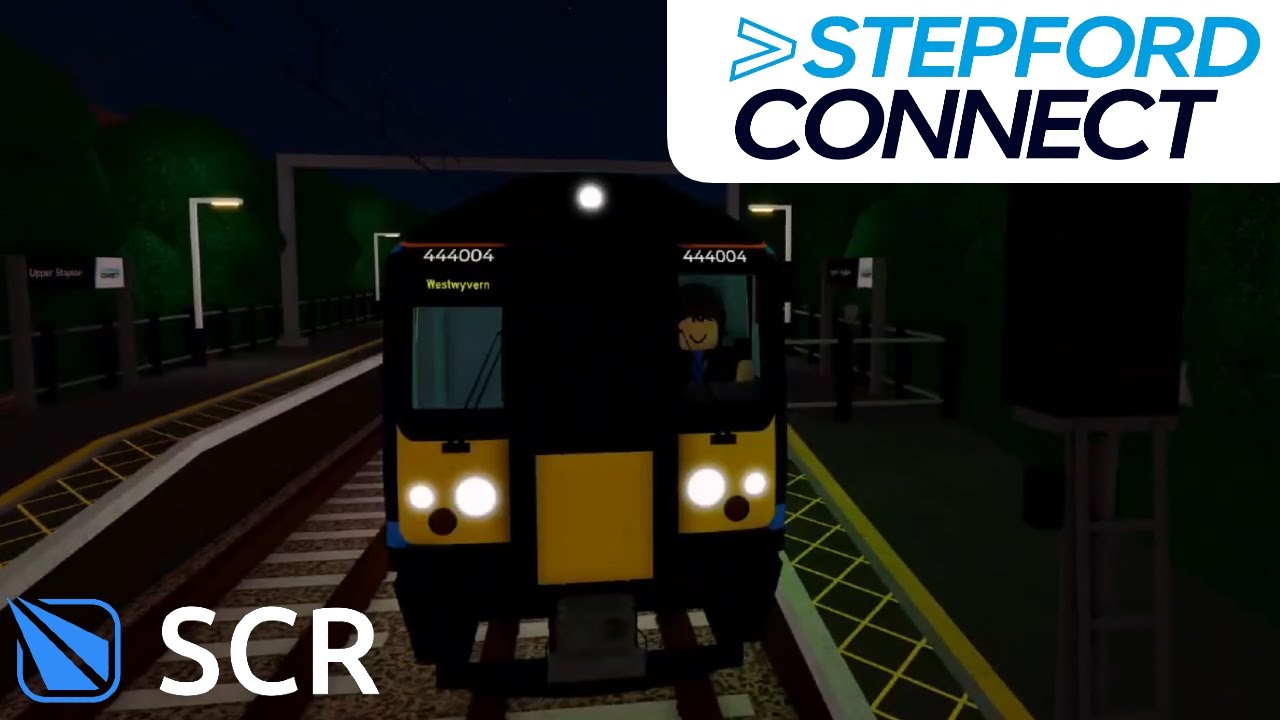 Roblox SCR | R025 St. Helens Bridge - Westwyvern | Class 444 - YouTube