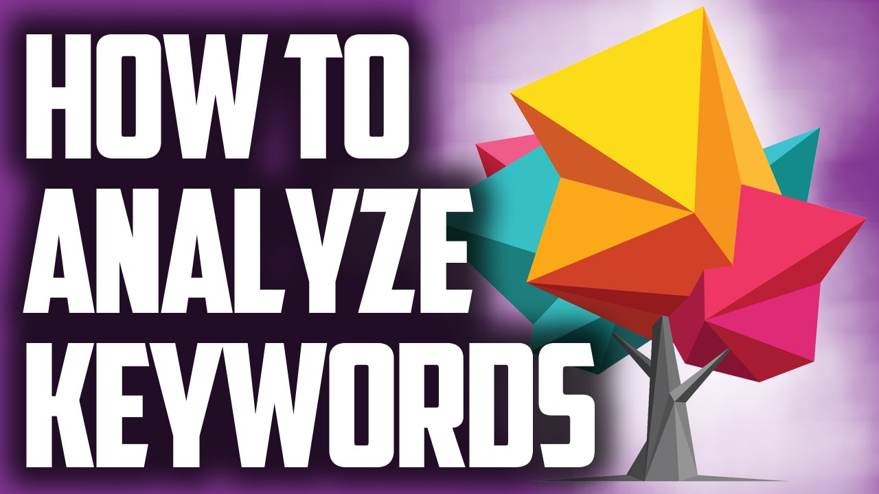 Keyword Analysis Software Tool - Key Word Groups - YouTube