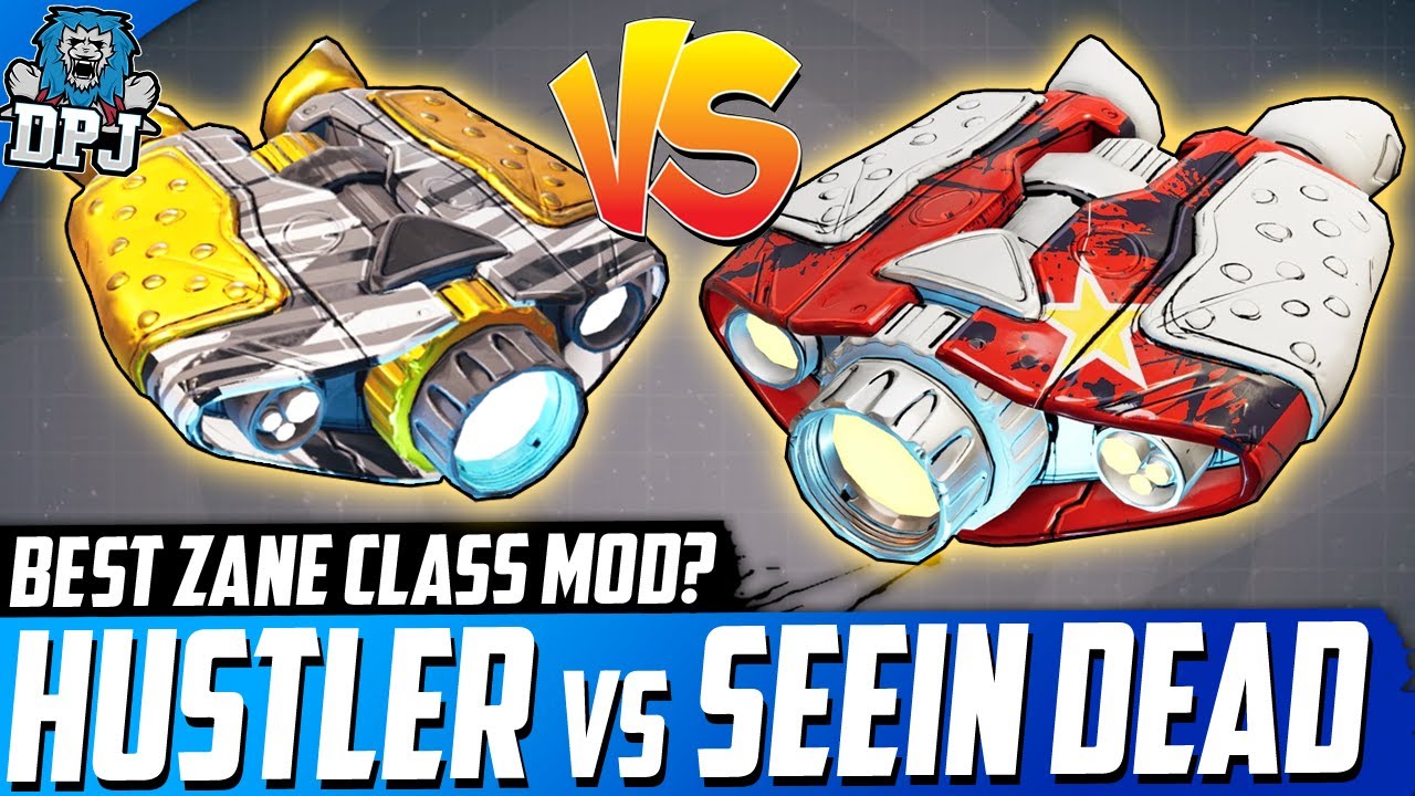 Borderlands 3 - HUSTLER vs SEEIN DEAD - Best Zane Class Mod - YouTube