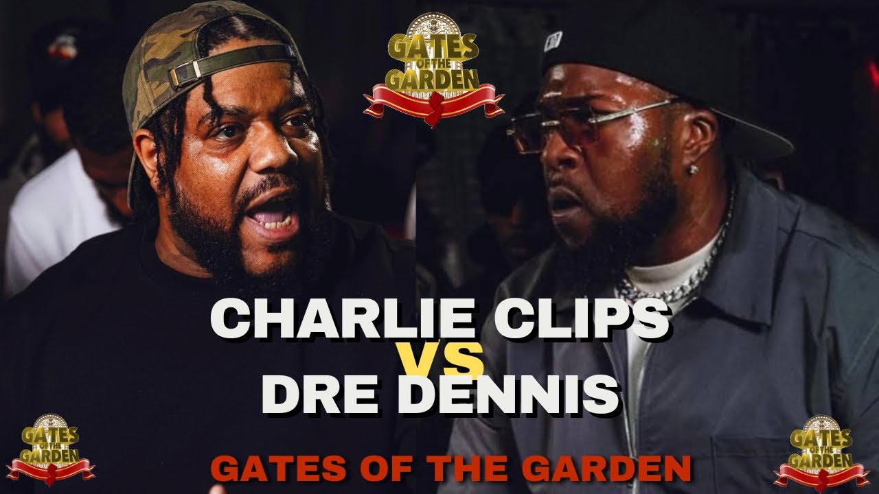 CHARLIE CLIPS vs DRE DENNIS | RAP BATTLE | GATES of the GARDEN | WILD N ...