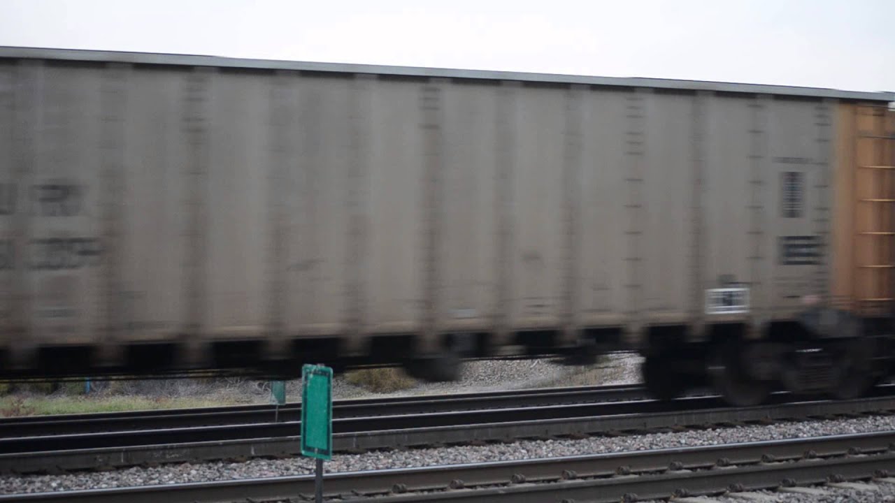 BNSF 5990, 8911, DPU 6159 @ Ashland, Ne 10.20.13 - YouTube