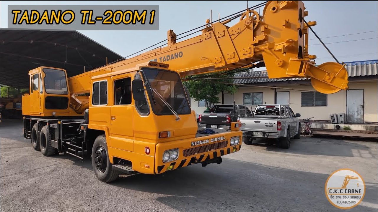 🌿 New arrival รถเครน Tadano TL-200M1 ขนาด 20ตัน สภาพสวย ราคาเบาๆครับ ...