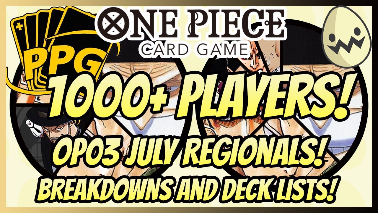One Piece Card Game: PPG and LATAM OP03 Regionals! Breakdowns and ...