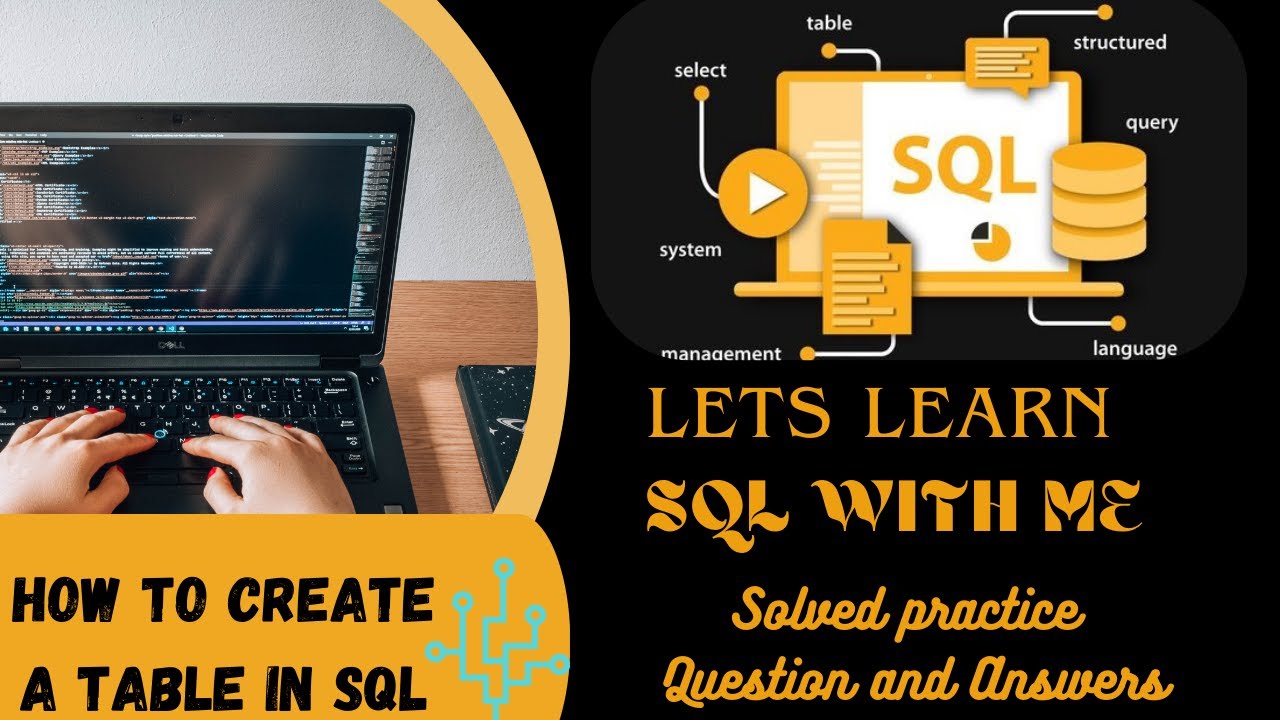 Create Table in SQL | Create table with execution | table in MYSQL ...