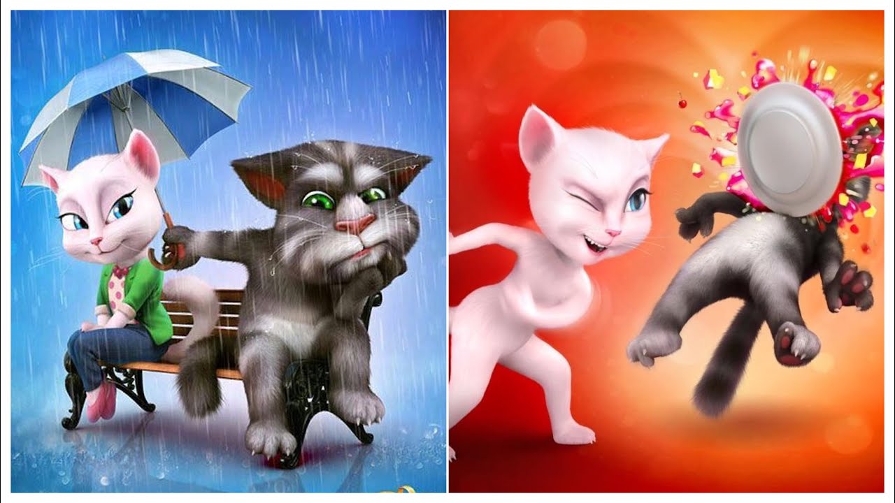 Tom and Tom Girlfriend Talking Angela #funny couple moments |Shorts Sos ...