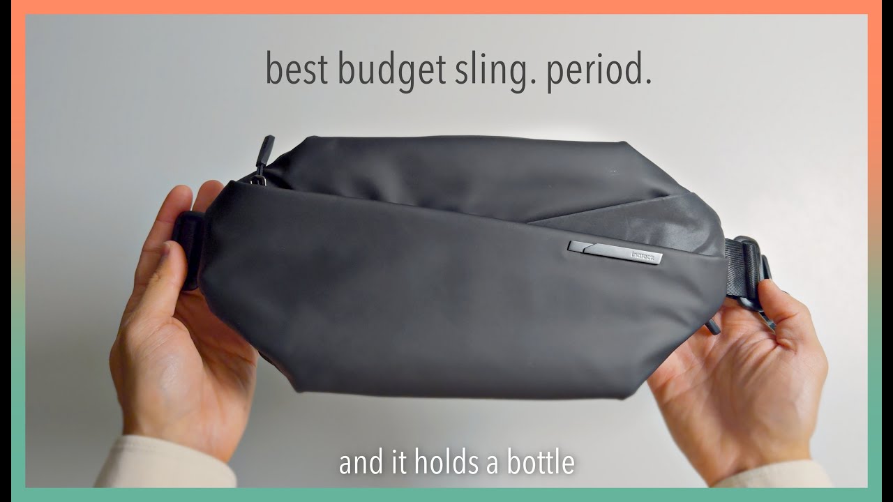 Inateck Sling Bag 4L Review - the BEST crossbody sling bag under $50 ...