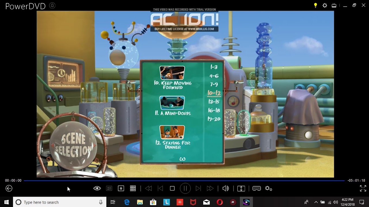 Meet The Robinsons 2007 Blu-ray Menu Walkthrough - YouTube