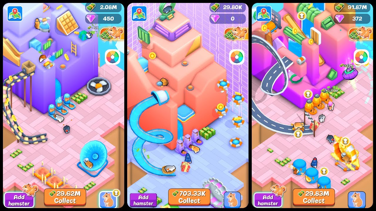 Hamster Haven Game Android Gameplay - YouTube