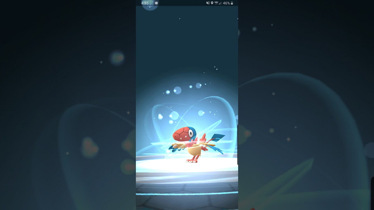 Evolving this rare fossil pokemon for the first time - YouTube