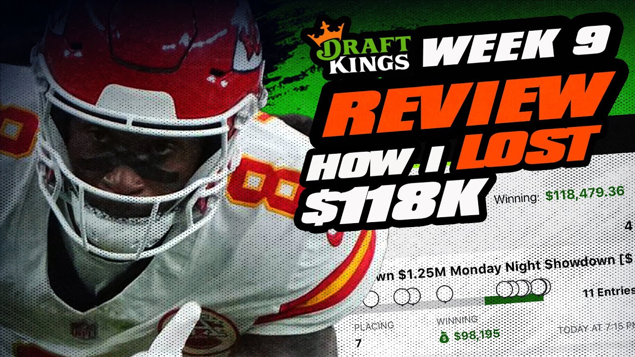 How I LOST $118k on DRAFTKINGS. Showdown Winner Crashes in OT! - YouTube