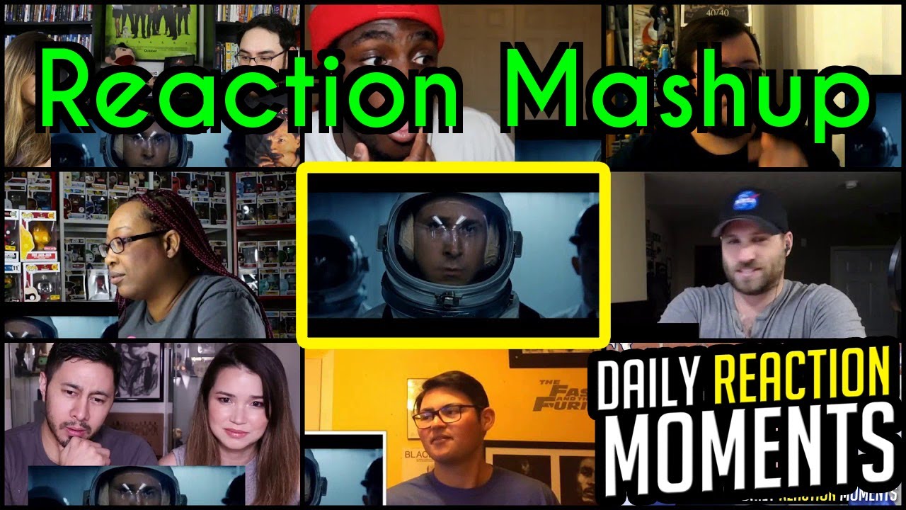First Man Official Trailer Reaction Mashup - YouTube