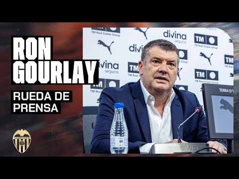 RUEDA DE PRENSA DE RON GOURLAY | VALENCIA CF - YouTube