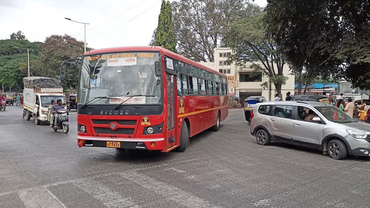 The Collection of MSRTC Buses..#msrtc #msrtclovers - YouTube