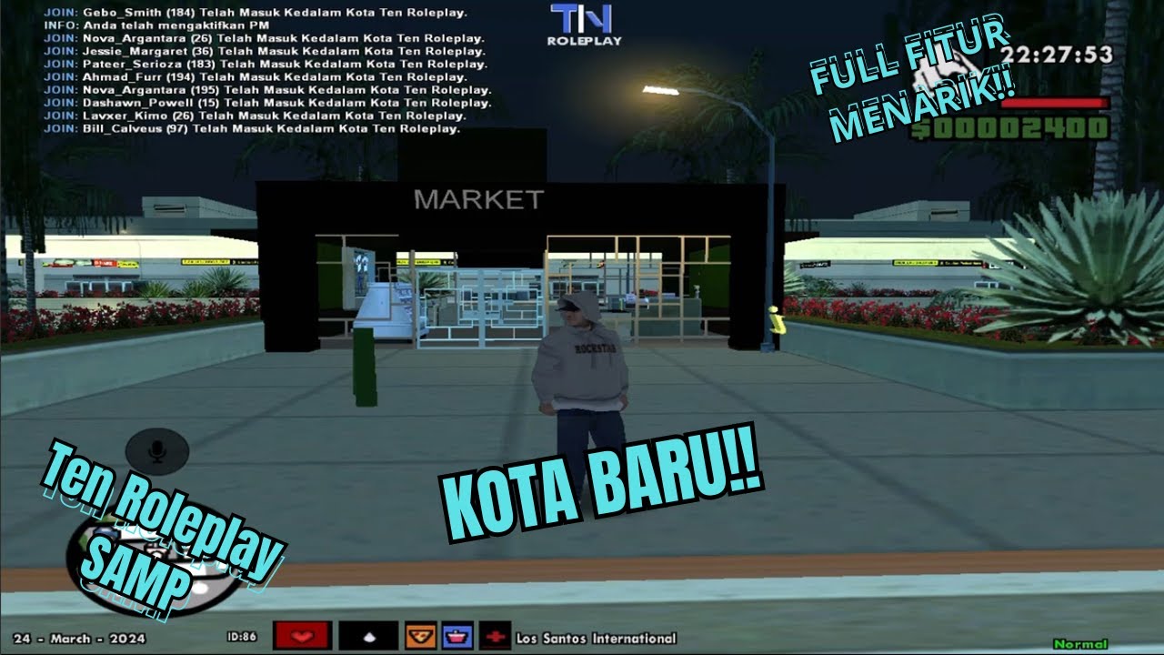 Hari Pertama Di Kota!! | Ten Roleplay Samp - YouTube