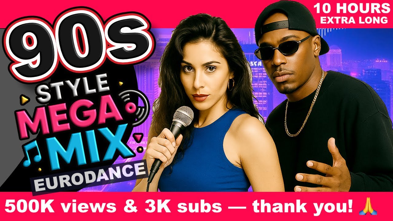 90s Eurodance Dancefloor Party Mega Mix Ultimate 10 Hours 55 Minutes 90 ...