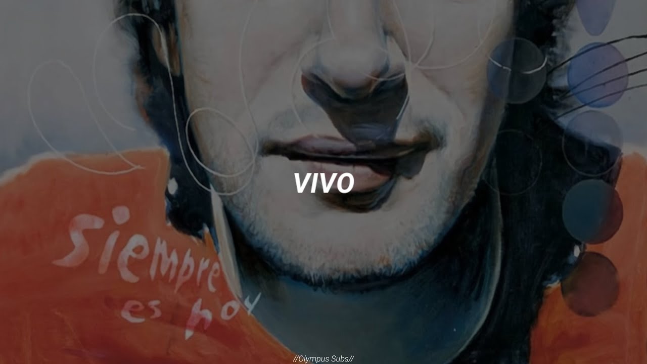 Gustavo Cerati - Vivo (Letra) - YouTube