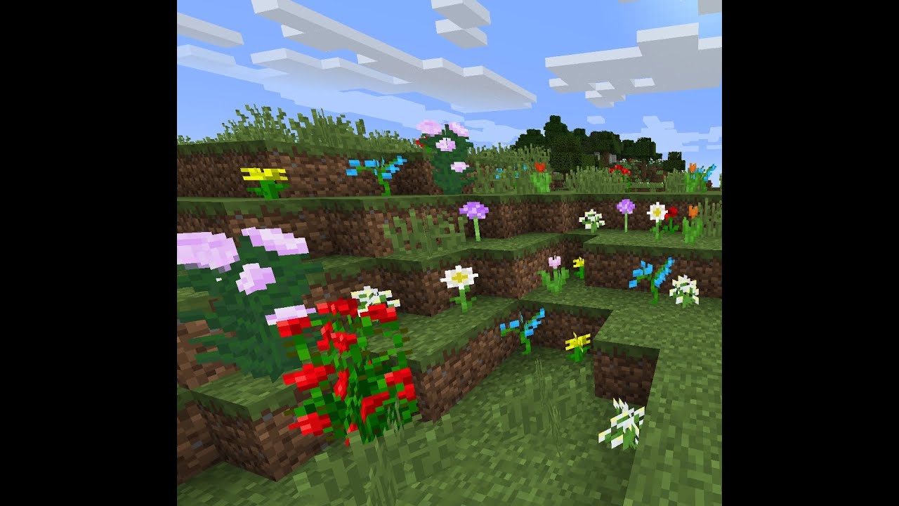 Minecraft - Flower power - YouTube