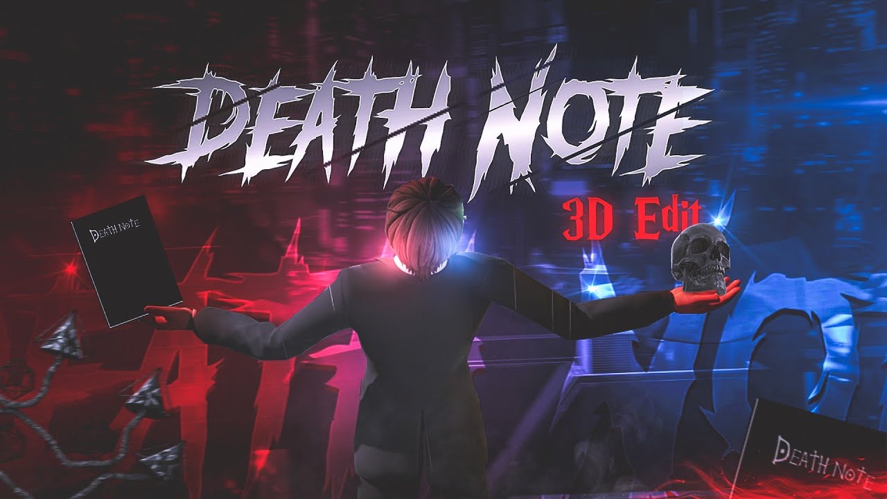 World of Death Note to life in stunning 3D using Blender! 💀🔮 ...