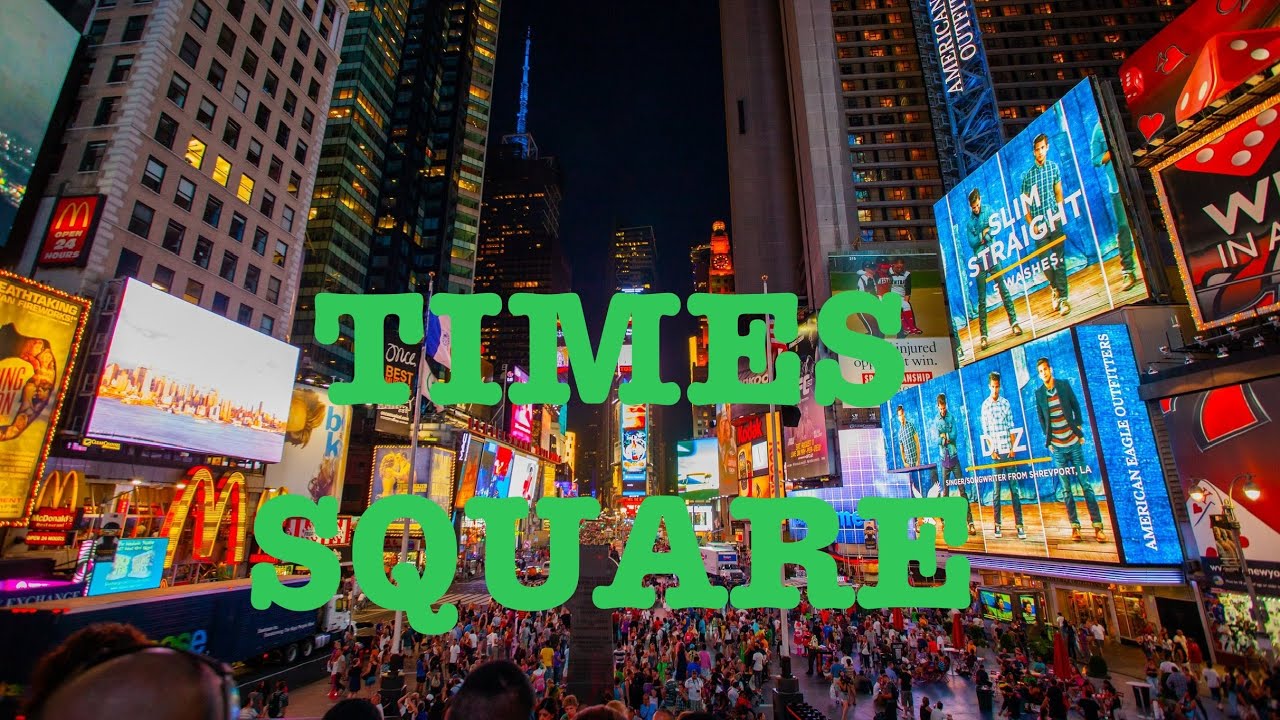Time Square- Short Tour in November 2023 | People come to watch ...