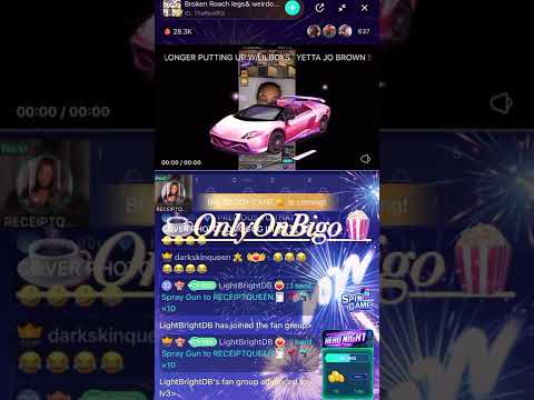 Precious “Receiptqueen” Presents Her 🧾 On Elb & Pops Her 💩 #bigo #bigolive #bigovlog