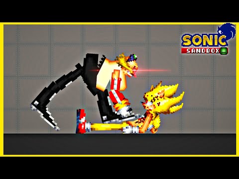 I MADE SUPER EGGMAN V2 IN MELON SANDBOX... (MOD LINK IN COMMENTS & DESCRIPTION & DISCORD)
