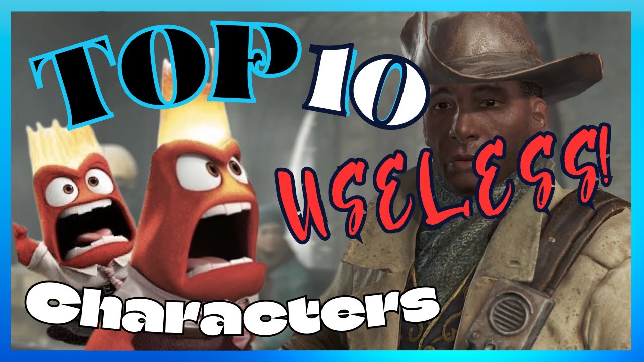 Top 10 Useless Characters in Games - YouTube