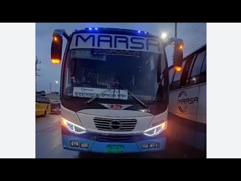 Shyamoli vs Star Line vs Marsa. Smooth bus driving. Enjoy 1j sound ...