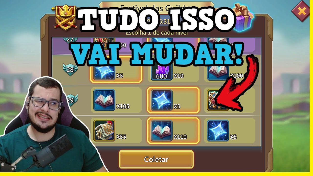 FIM DO FESTIVAL COM PRESENTES BONS! Lords Mobile - YouTube