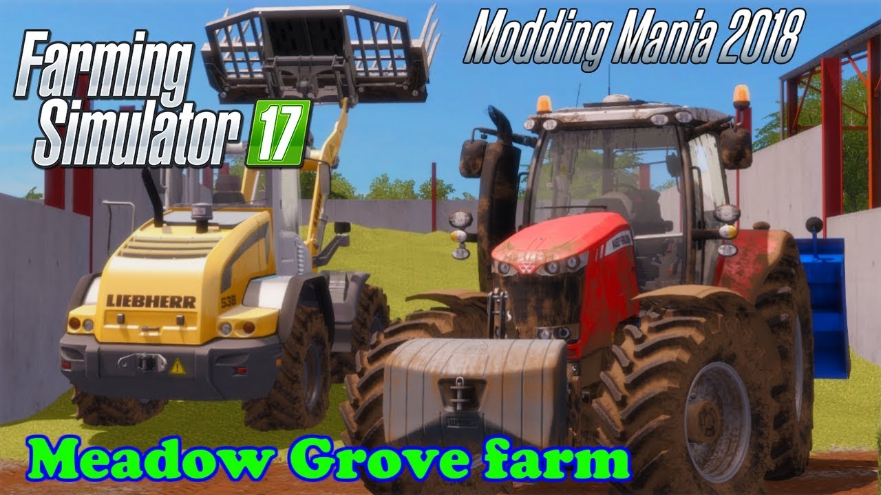 Farming Simulator 17 | Meadow Grove farm | Timelapse | Episode 19 - YouTube